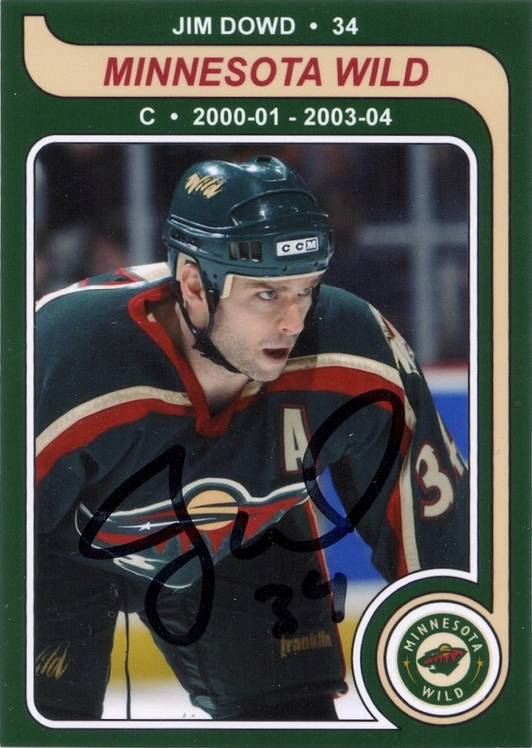 Minnesota Sports Autograph Project: JIM DOWD