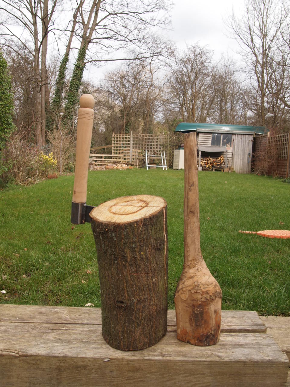 Holt & Heath Wooden Treenware: Riving green oak.....