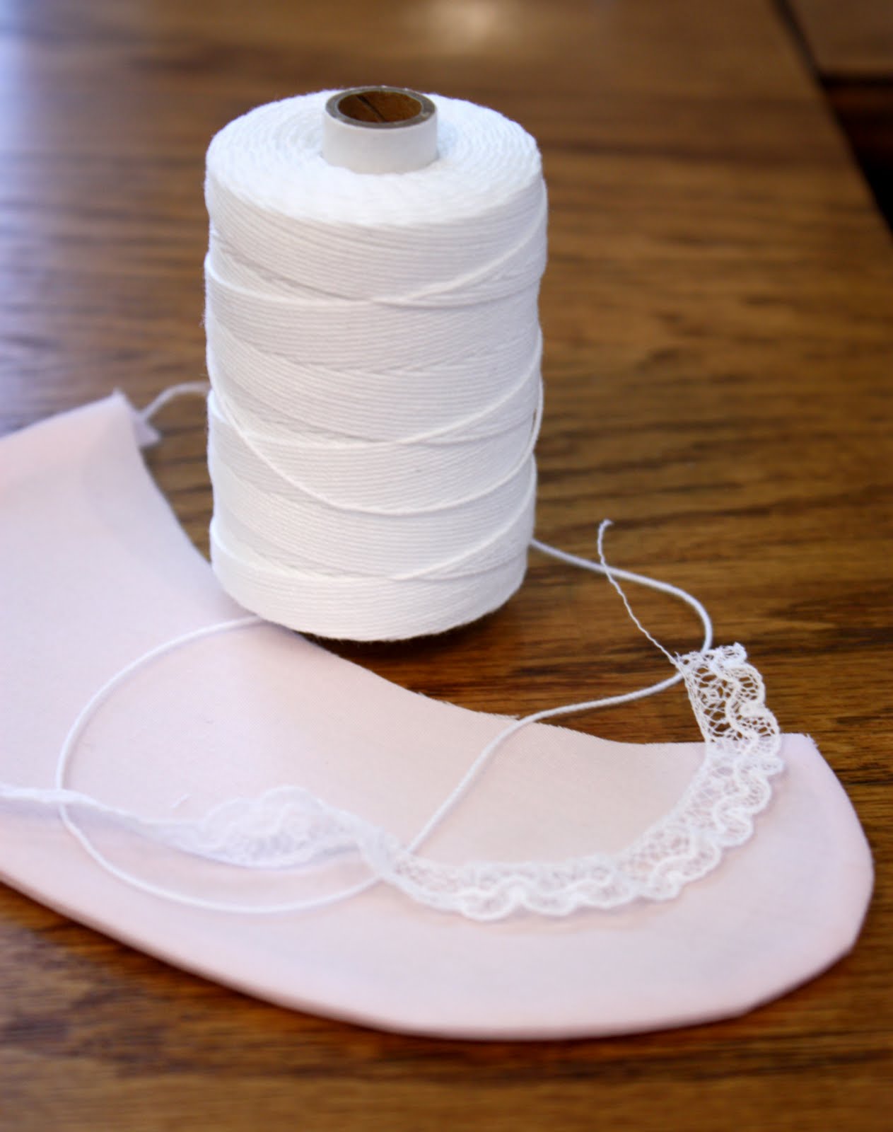 Creations By Michie` Blog: Adding Lace Edging To A Collar