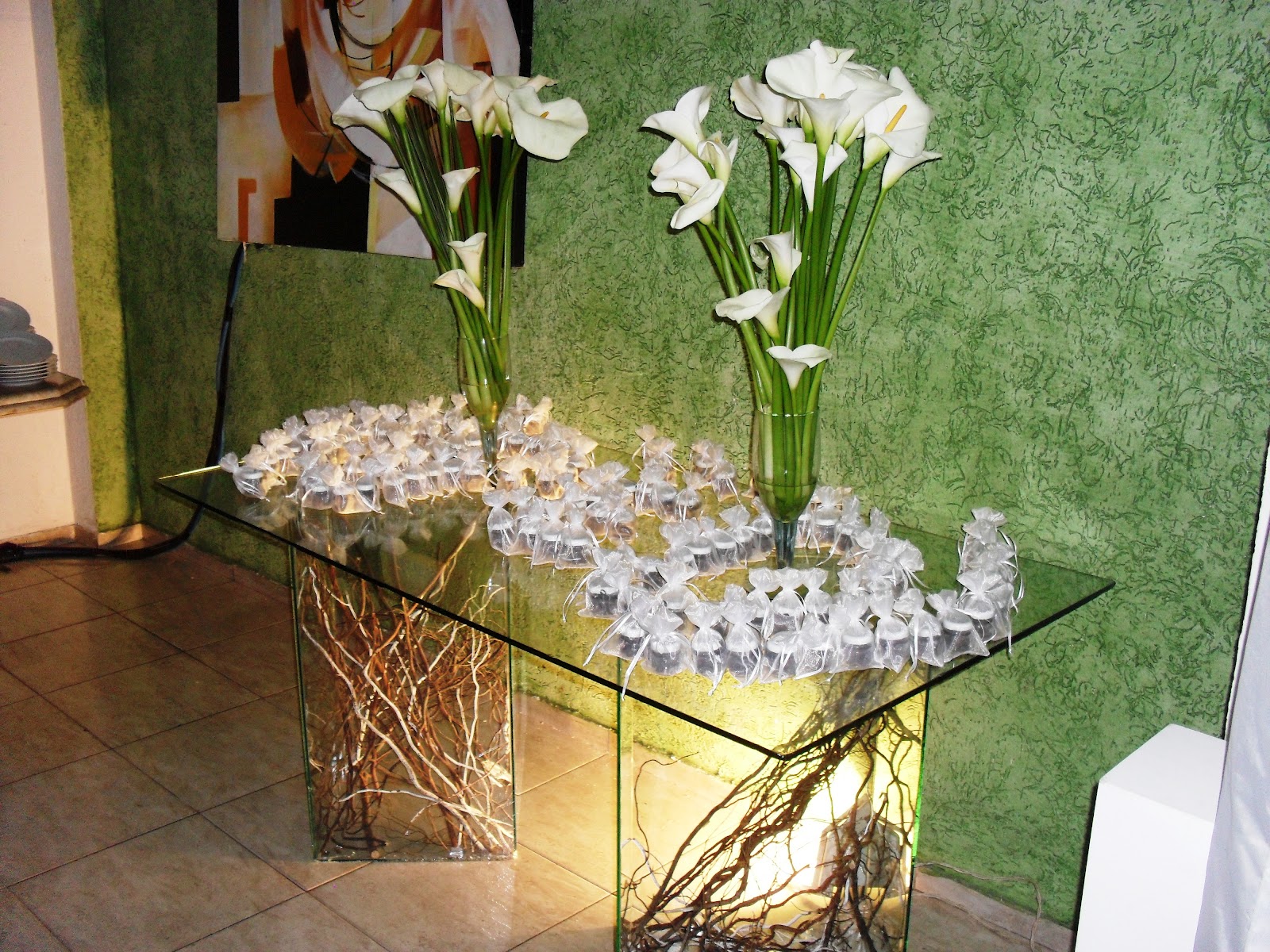 Design e Decoração: Arranjos florais do casamento da Paulinha