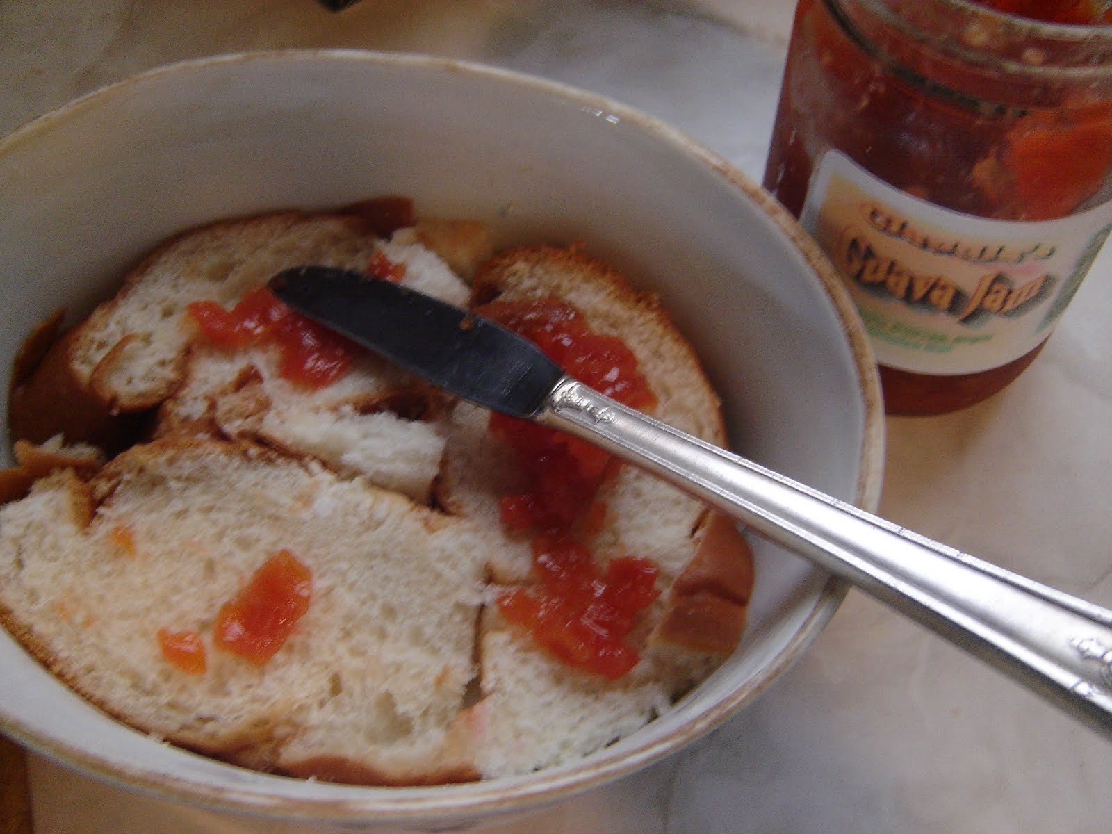 Honey From Rock: Guava Portuguese Sweet Bread Pudding