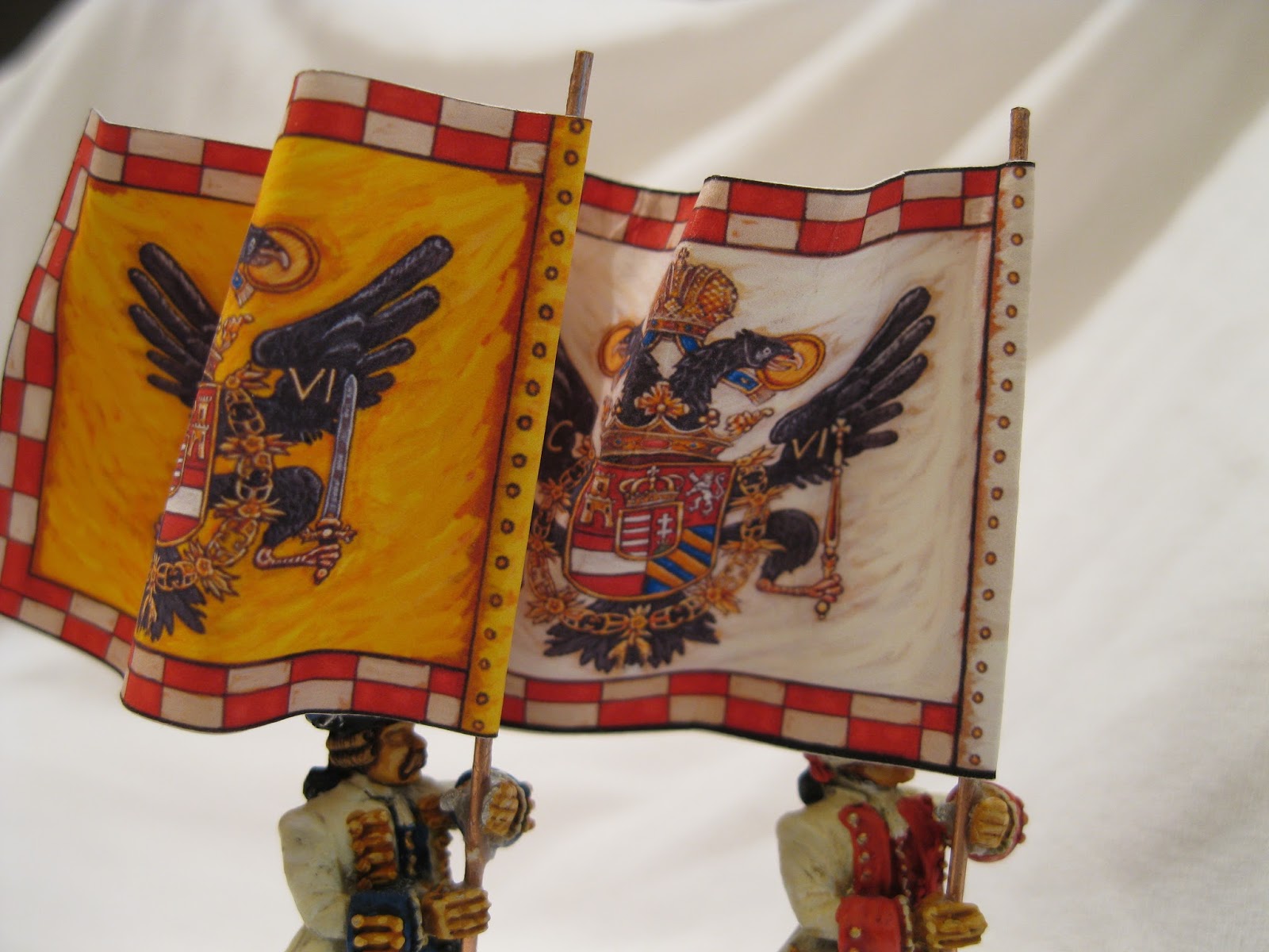 Italian Wars Flags: War Austrian Succession and Early SYW flags