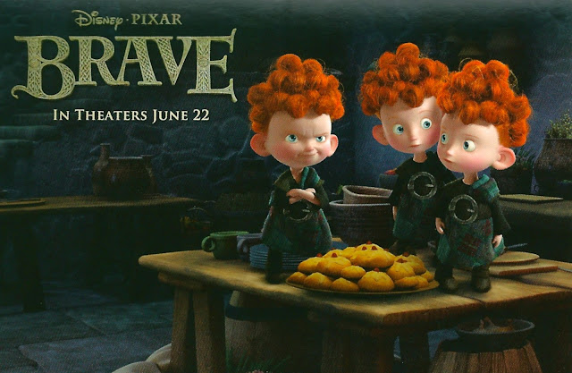 My Favorite Disney Postcards: Brave - The Triplets
