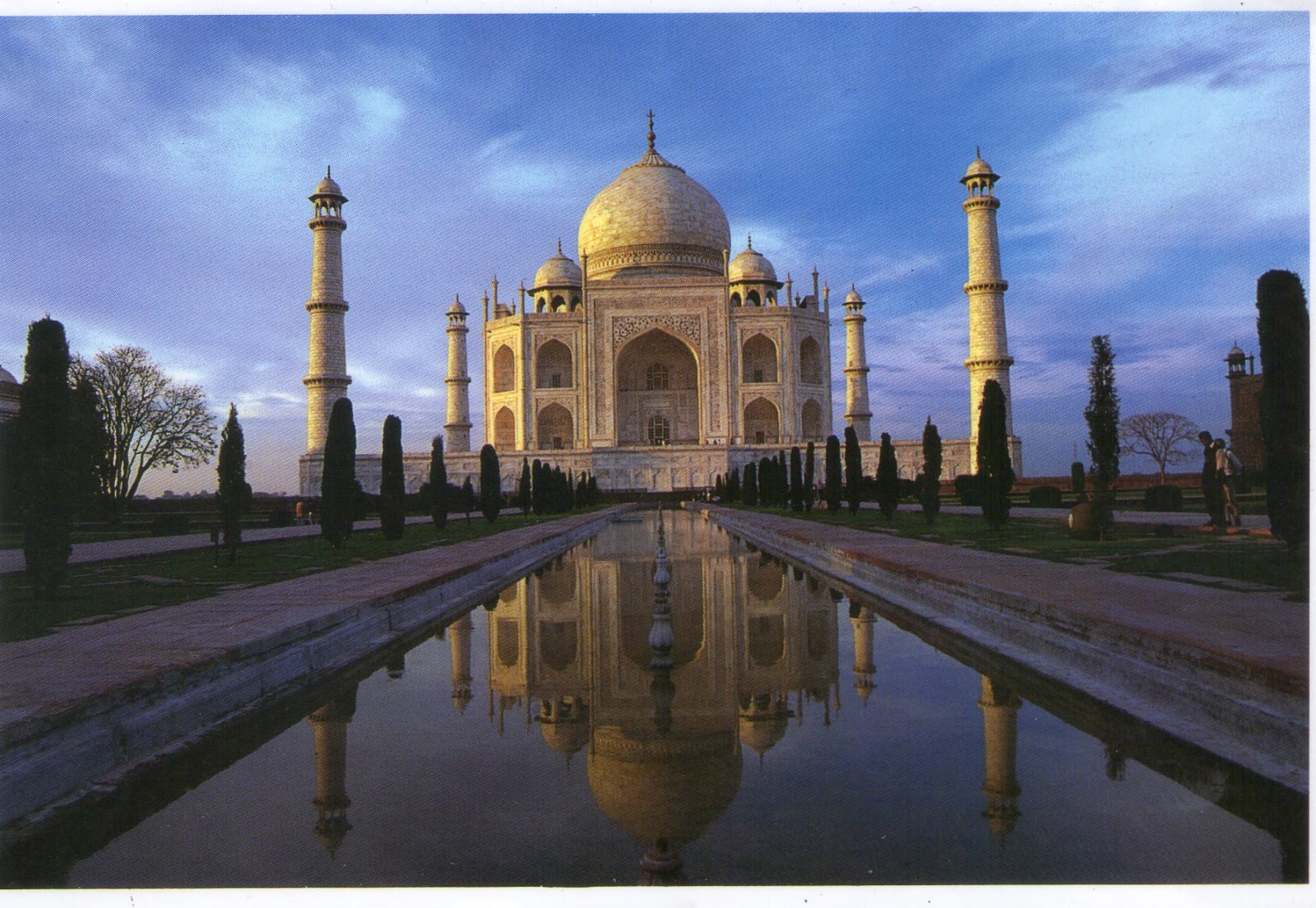 My postcard collection: India - Taj Mahal