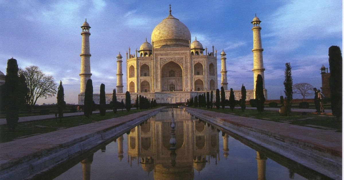 My postcard collection: India - Taj Mahal