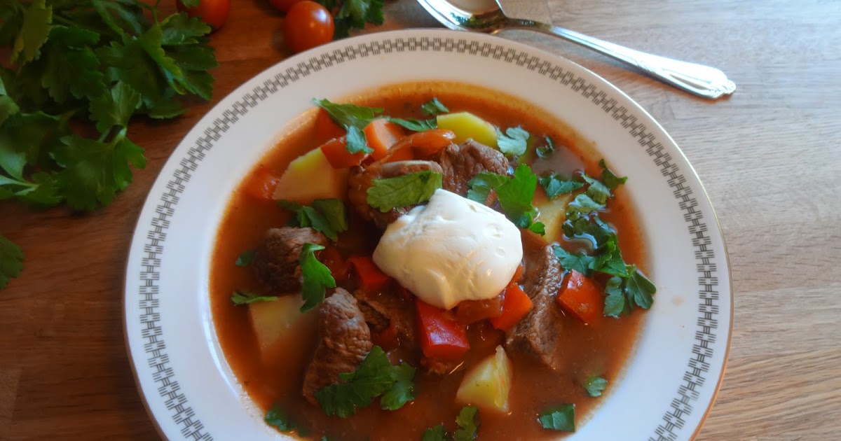 Edels Mat : Gulasjsuppe - Gulyás / Gjetersuppe fra Ungarn