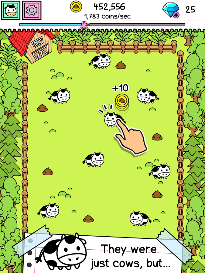Apps Random Android: Cow Evolution, muta tus vacas