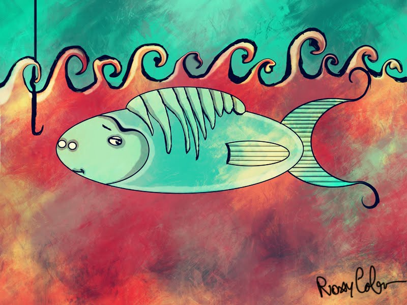 Digital Jacklight: selfish fish in the rotten sea