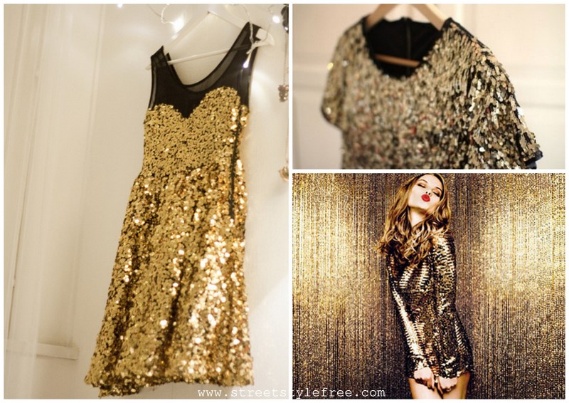 STREET STYLE FREE: a touch of gold