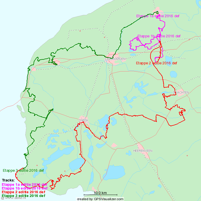 Friesland: MTB elfstedentocht 2016
