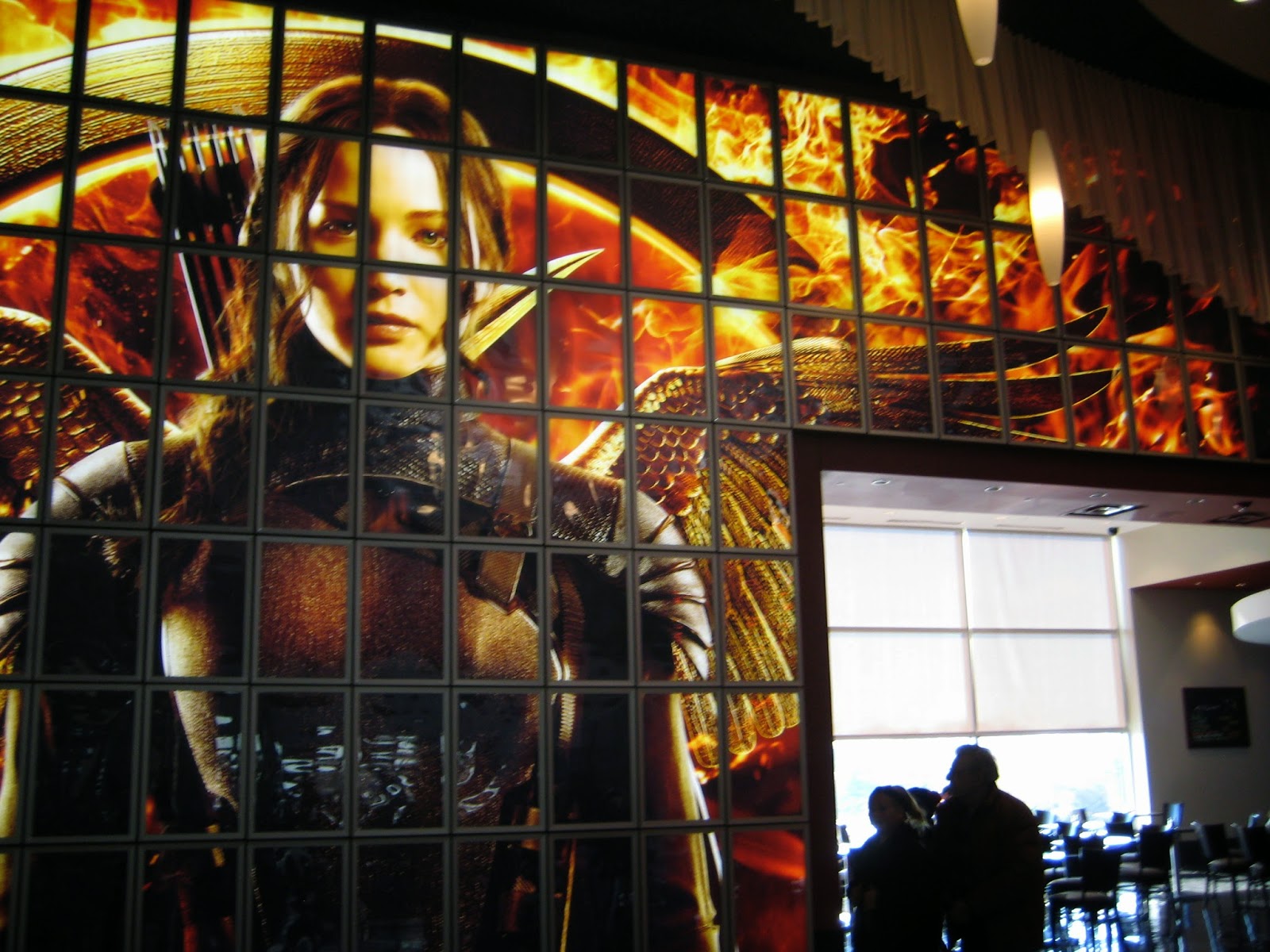 ritz camera: HUNGER GAMES TAKES OVER LOBBY AT ARCLIGHT CINEMAS IN ...