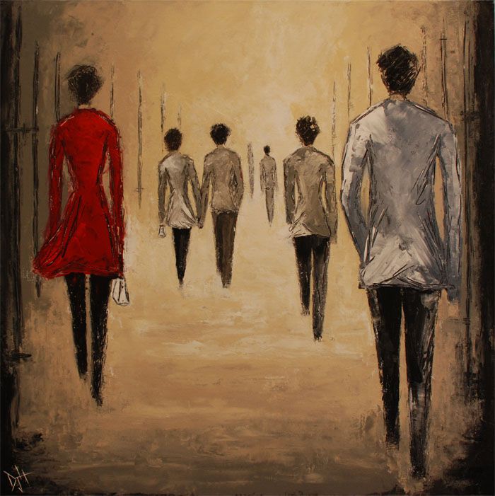 Debra Houston | Abstract Palette Knife painter | Tutt'Art@ | Pittura ...