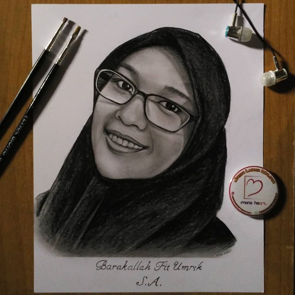 JASA LUKIS WAJAH MURAH - SKETSA DAN KARIKATUR - Mono Lukis Wajah