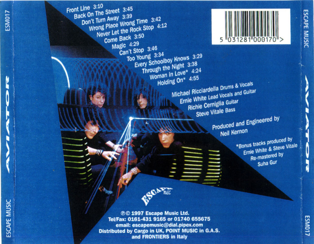 Hard rock - Melodic Rock - AOR: Aviator - Aviator (1986)