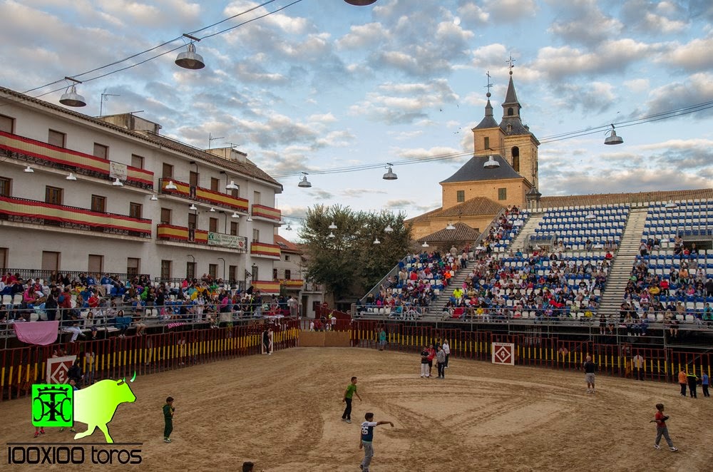 100x100 Toros: Tercer encierro y capea de Arganda de Rey 2014
