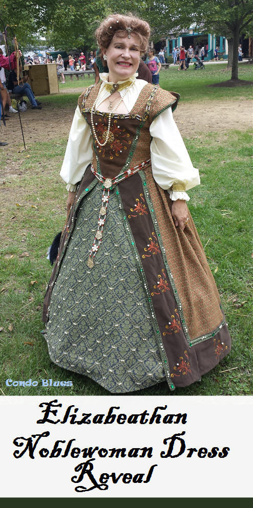 Condo Blues: Renaissance Noble Dress Project Part 3: Princess Dress Reveal!