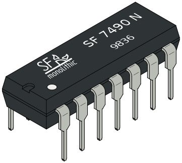 DIGITAL CIKAMPEK (kelompok 8): Pengertian dan fungsi IC 7490