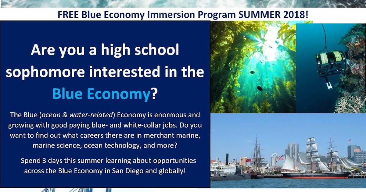 Student Opportunities: Maritime Alliance Blue Economy Summer Immersion ...