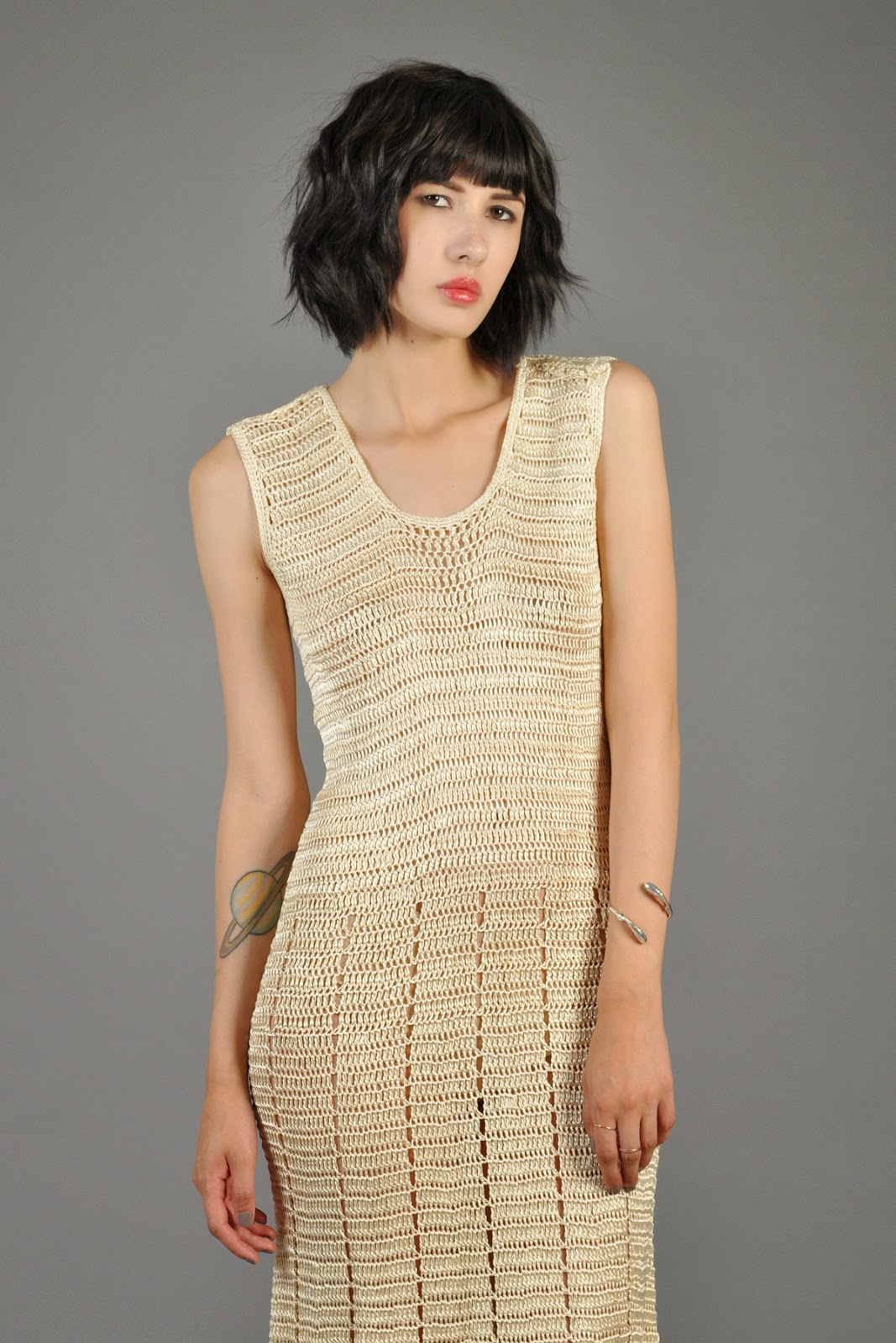 Crochetemoda Blog: Vestido de Crochet