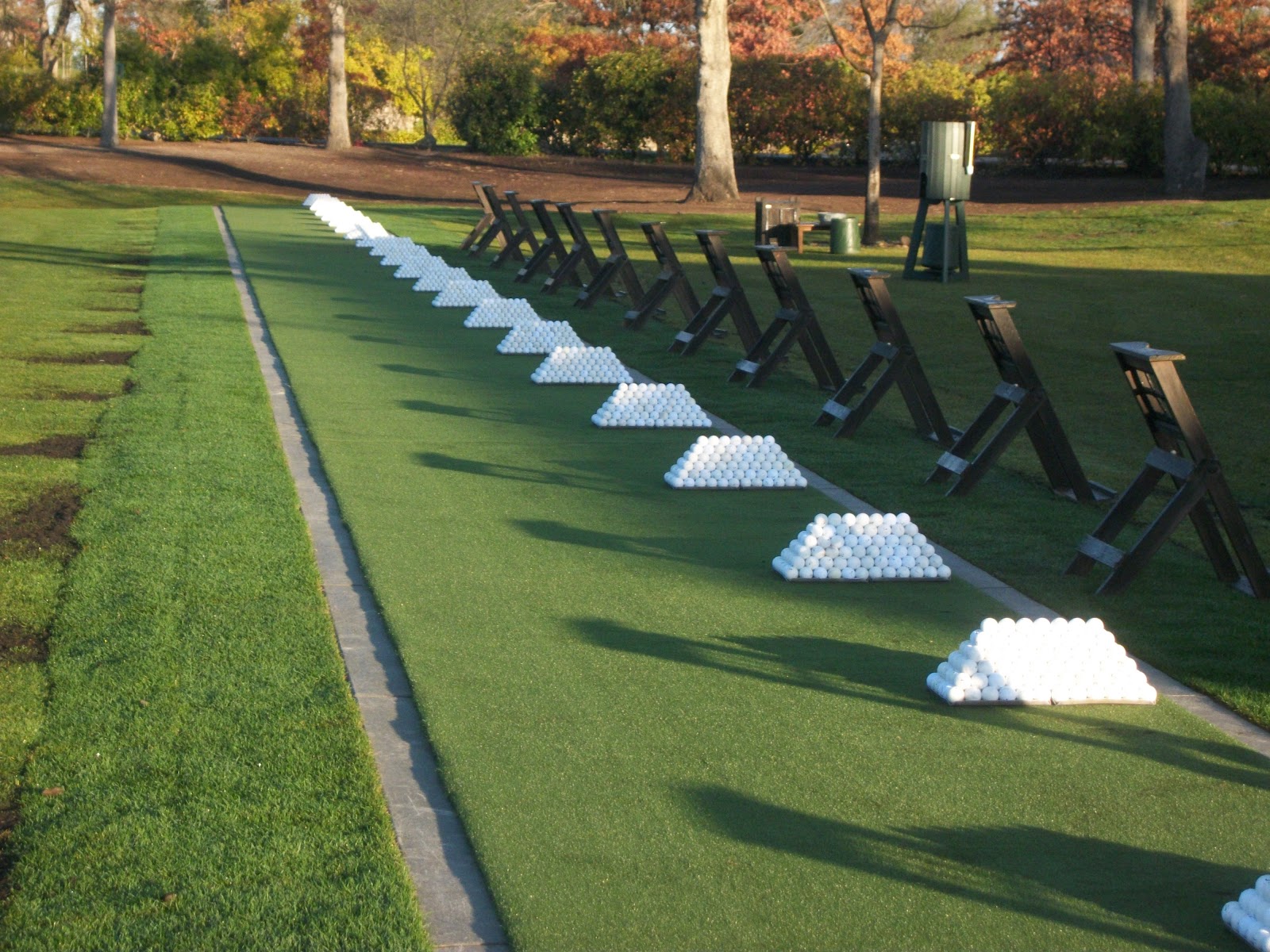 Granite Bay Golf Club Course Update: Driving Range Tee Line Complete