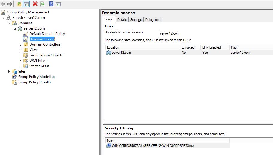 For TechGuys: Windows Server 2012 Dynamic Access Control