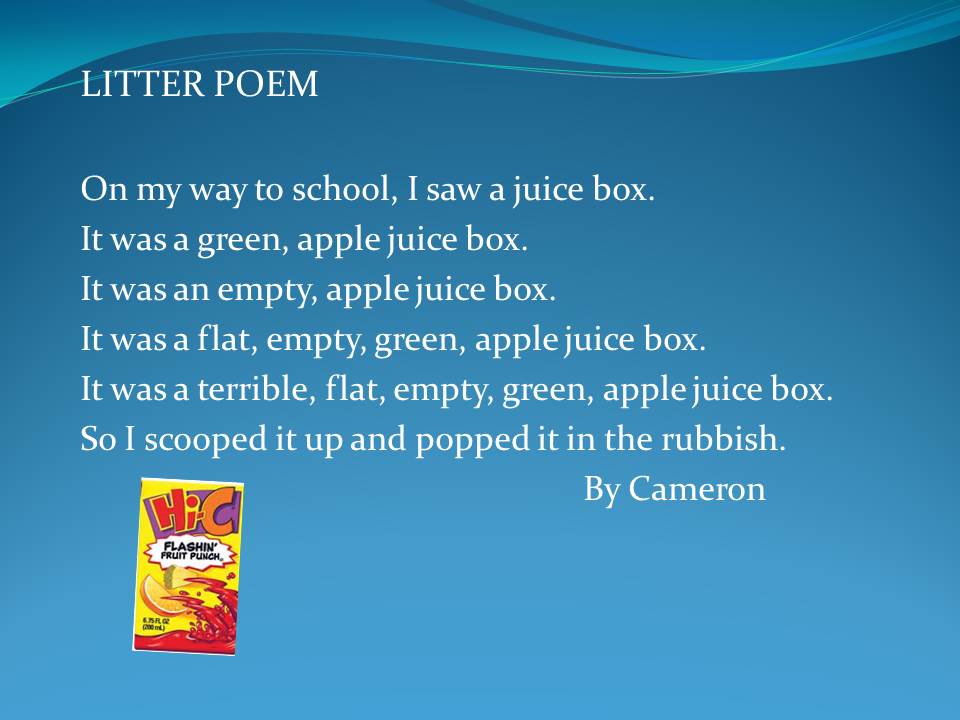 Mighty Mancent16: Litter Poems