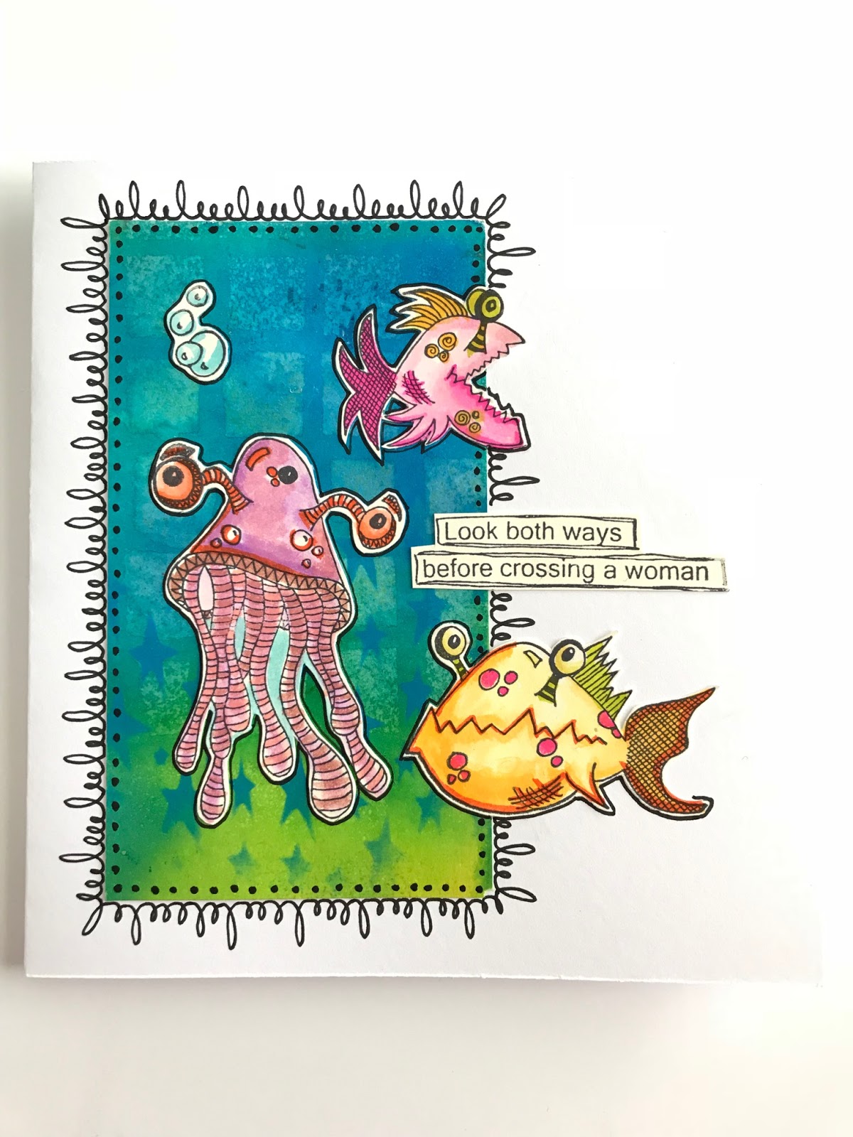 Dylan's Blog: Dylusions Mini Stamp & Stencil Set Samples