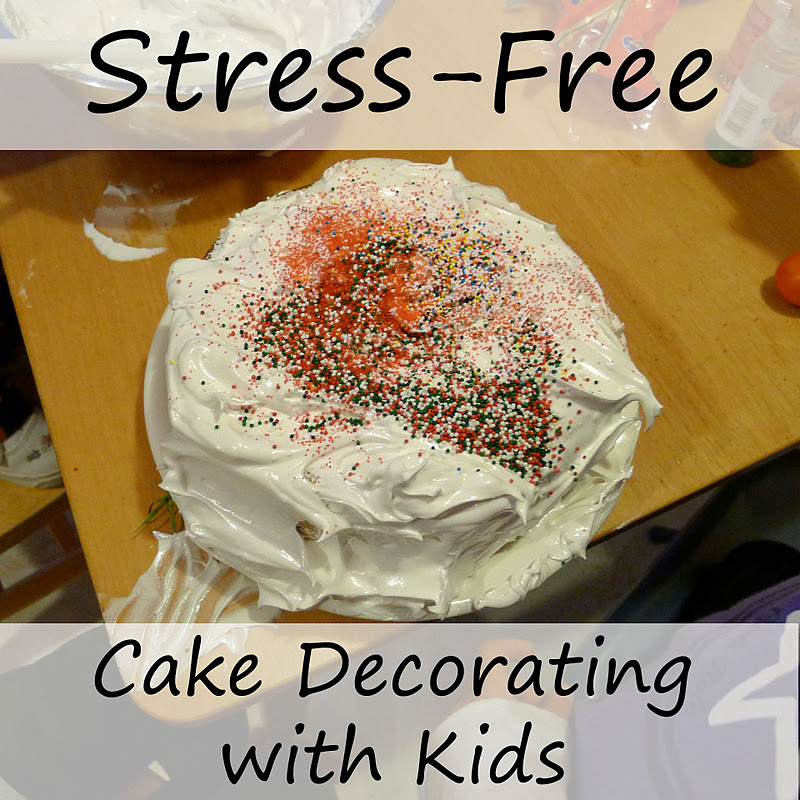 Pieces by Polly: Stress-Free Cake Decorating w/ Kids