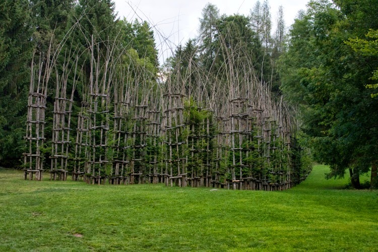 Ewa in the Garden: Touring Italy: Tree Cathedral