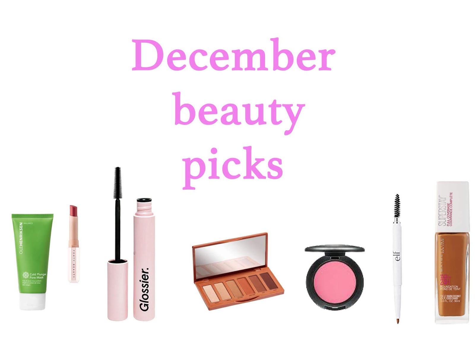 December Beauty Picks | Festively Faith