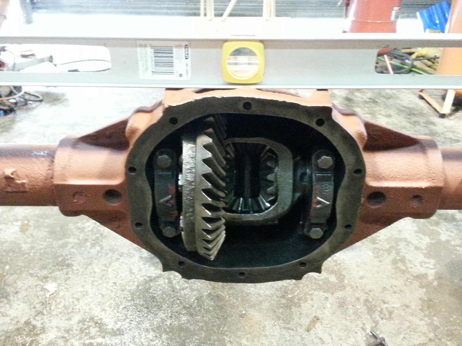 My 1936 Pontiac Restoration: Most of Chassis primed and rear end