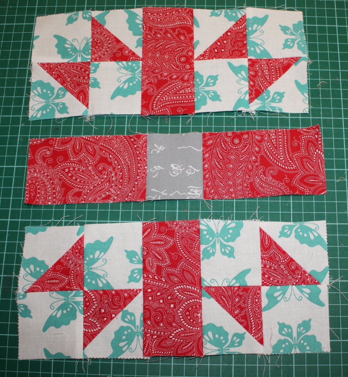 One for a wish..: Jelly Roll Block Tutorial - Crosses and Losses