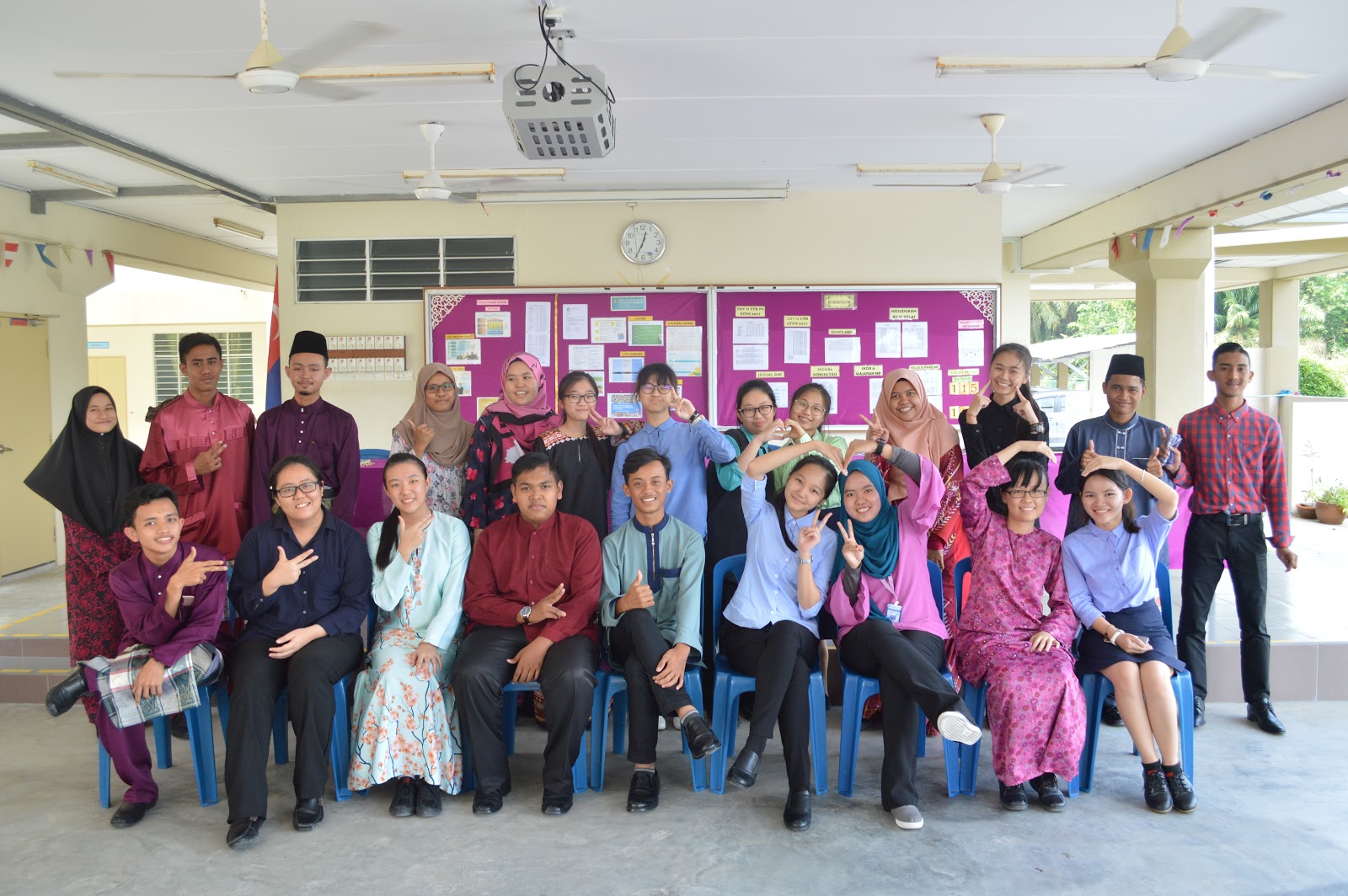 Pengumumam Keputusan pilihanraya Exco Persatuan Pelajar Tingkatan Enam ...