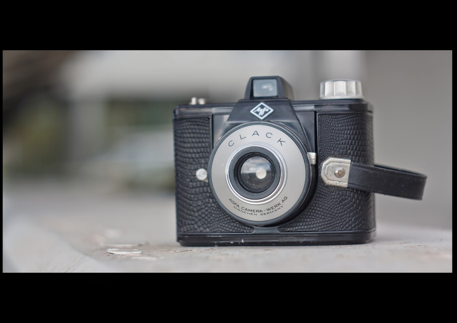 Old camera collection: Agfa Clack, a classic snapshot camera.