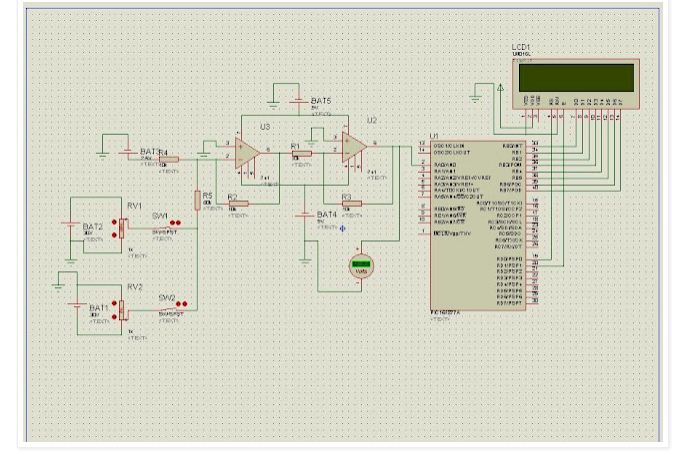 CODE OF PIC 16F877A FOR MAKING DVM USING MICRO C PROGRAMMING IDE