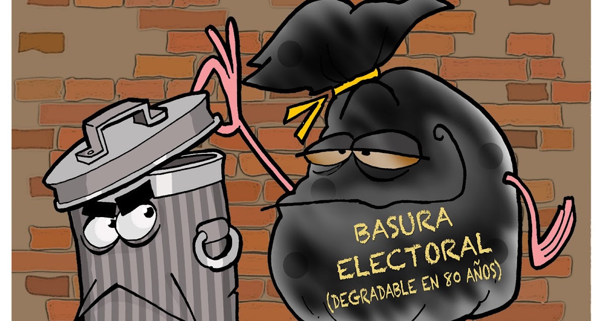 Fernando Llera Blog Cartoons: Discarded campaign materials will take 80 ...