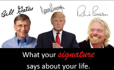 Different types of Signatures and what they can say about your ...