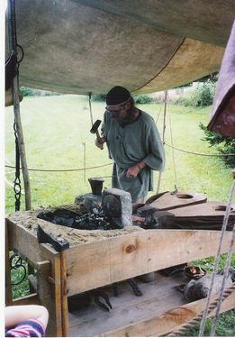 Hammered Out Bits: Viking Age Blacksmithing DEMONSTRATION