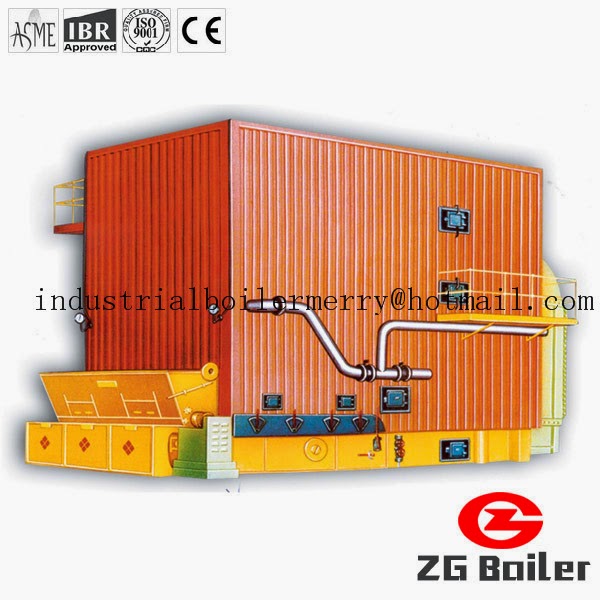 Industry boiler: Rice husk biomass steam boiler plant