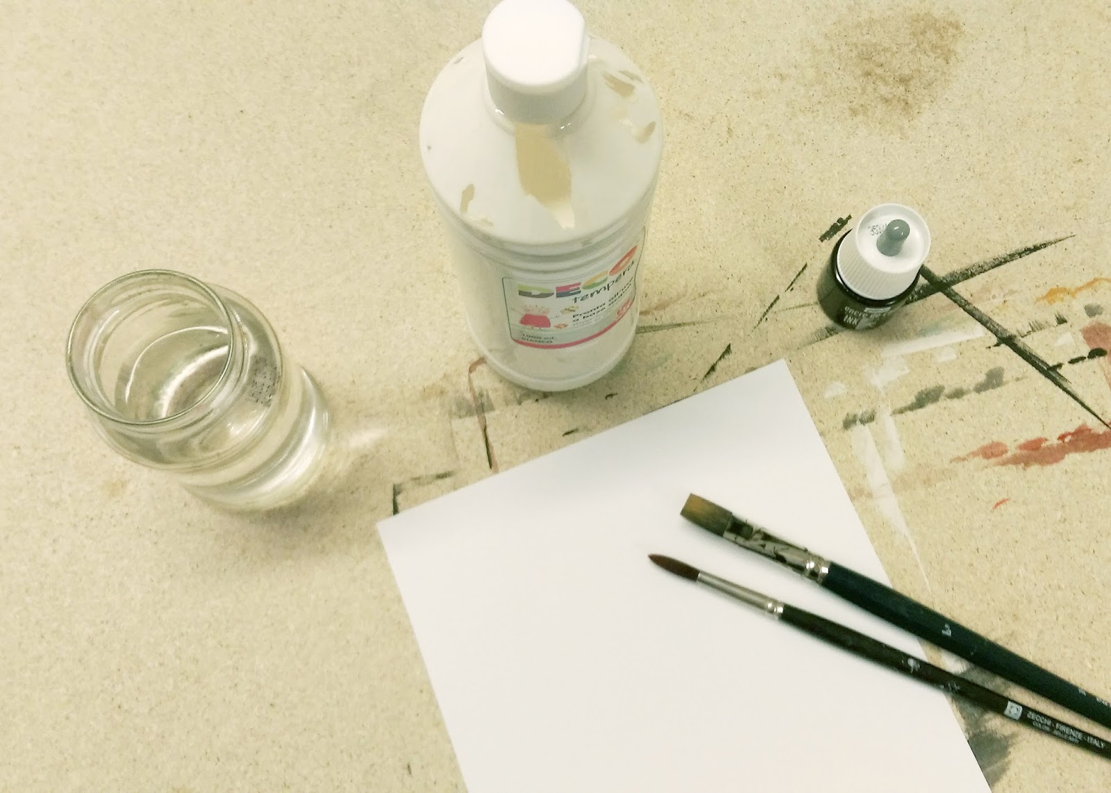 How-to: Resist Process Painting | The Gallery U Blog