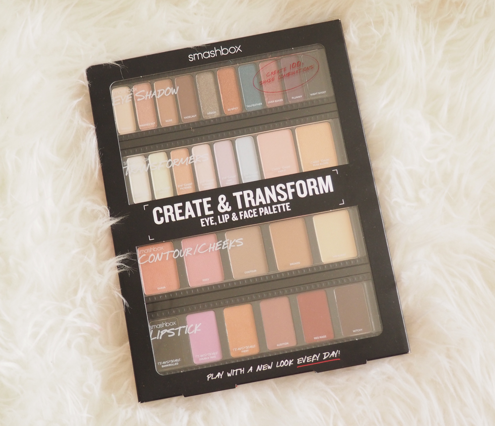 Smashbox Create & Transform Masterclass Palette Review & Swatches ...