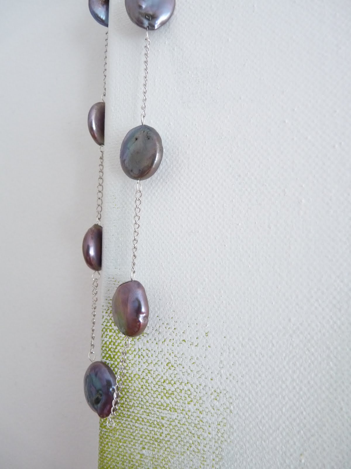 DIY Chain and Coin Pearl Necklace | Dans le Lakehouse