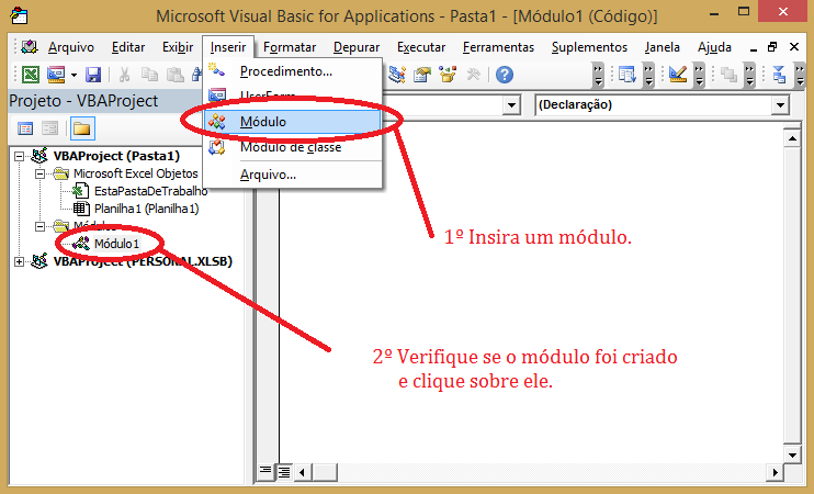 Meu Vba: Como começar: Macros – Vba para Excel