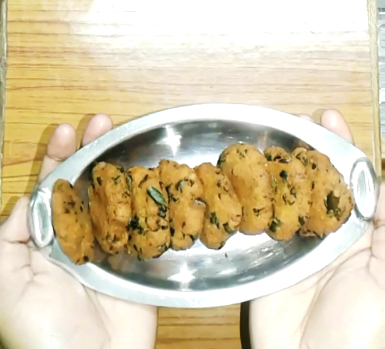 Coconut Scrap Fritters | Coconut Muttilu | Coconut Fritters | With Left ...