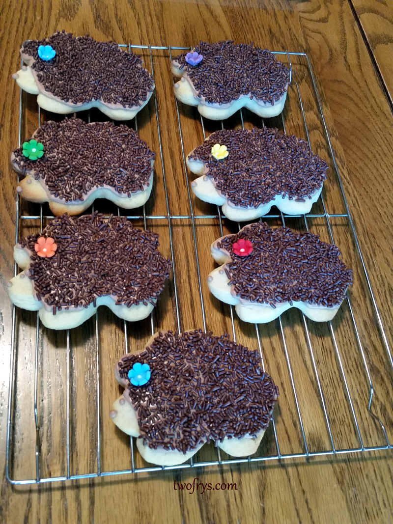 Two Frys: Hedgehog Cookies