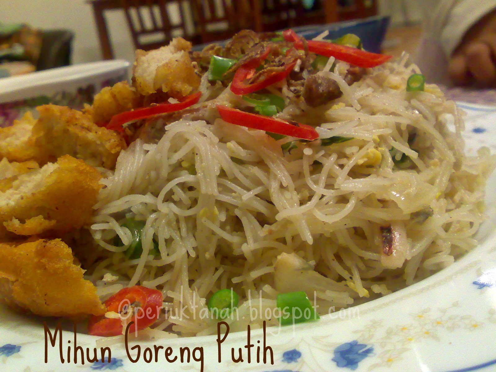 periuktanah: Mihun Goreng Putih aka Mihun Goreng Singapore