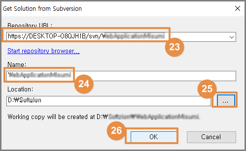 Visual Studio SVN Server And Client SVN