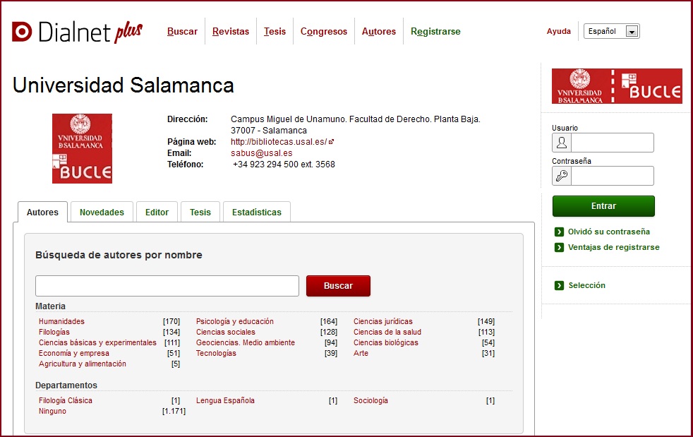 Francisco Javier Tovar Martin: DIALNET
