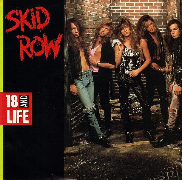 Gary's 45 Picture Sleeves: 18 And Life, Skid Row, 1989