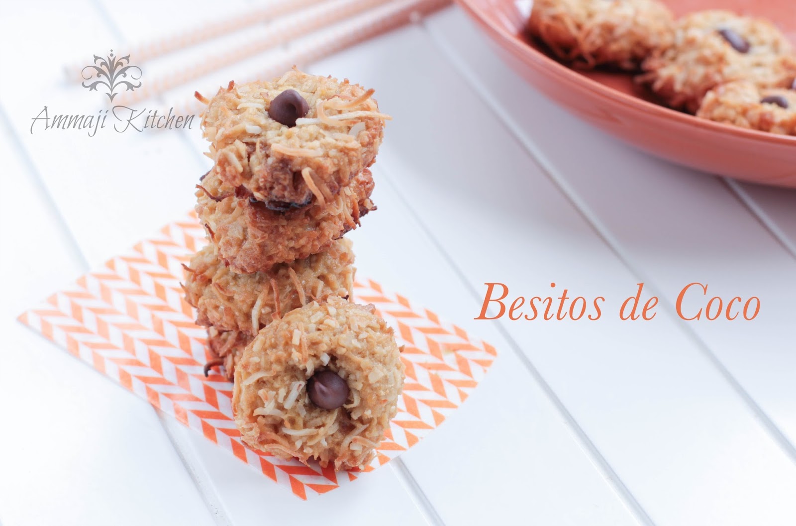 Besitos de Coco ~ Venezuelan Coconut Kisses | Indian Food Recipes ...